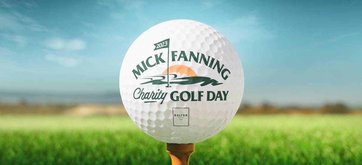 The Mick Fanning Charity Golf Day 2023 Banner