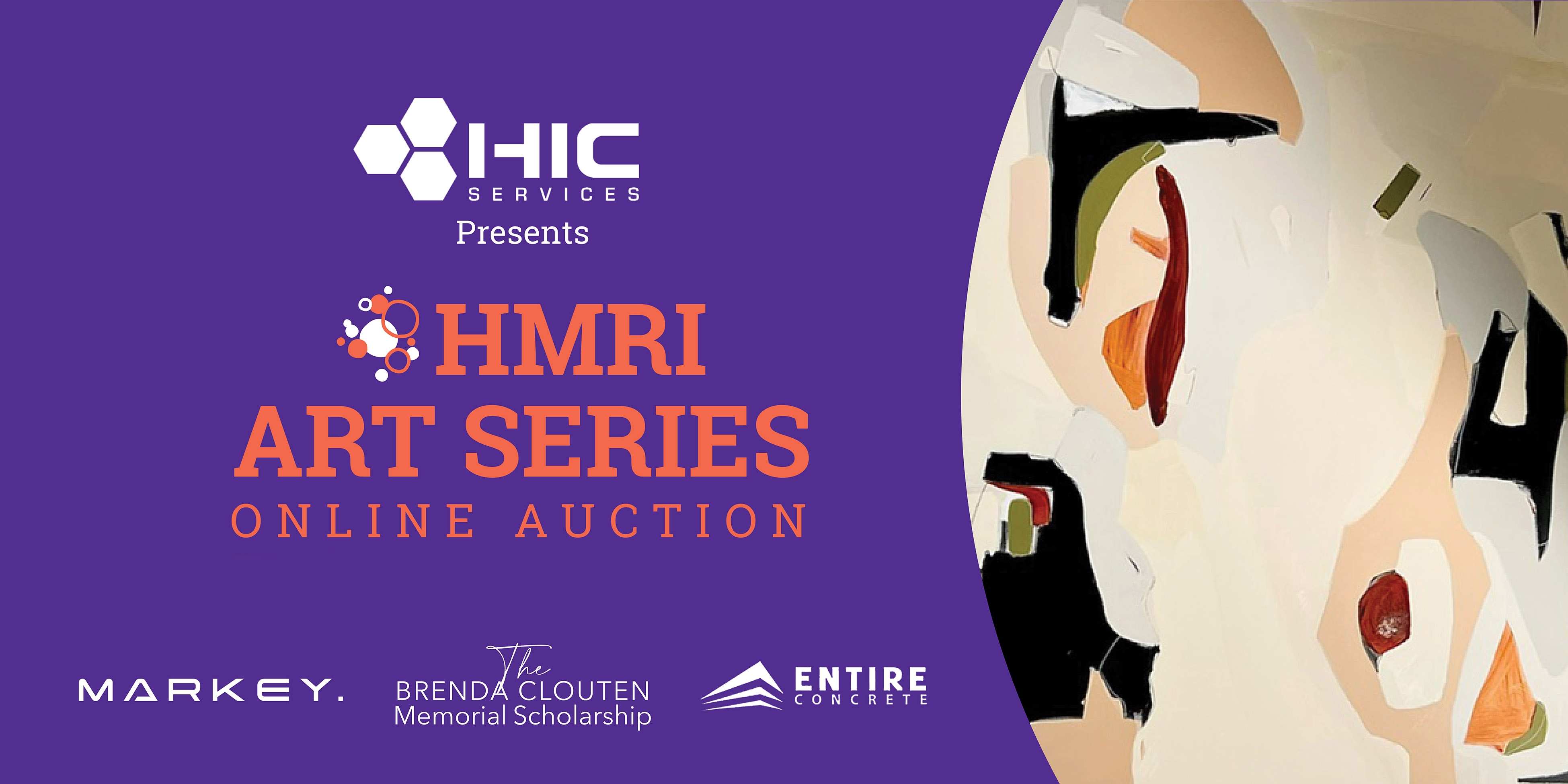 HMRI Art Series Exhibition Banner