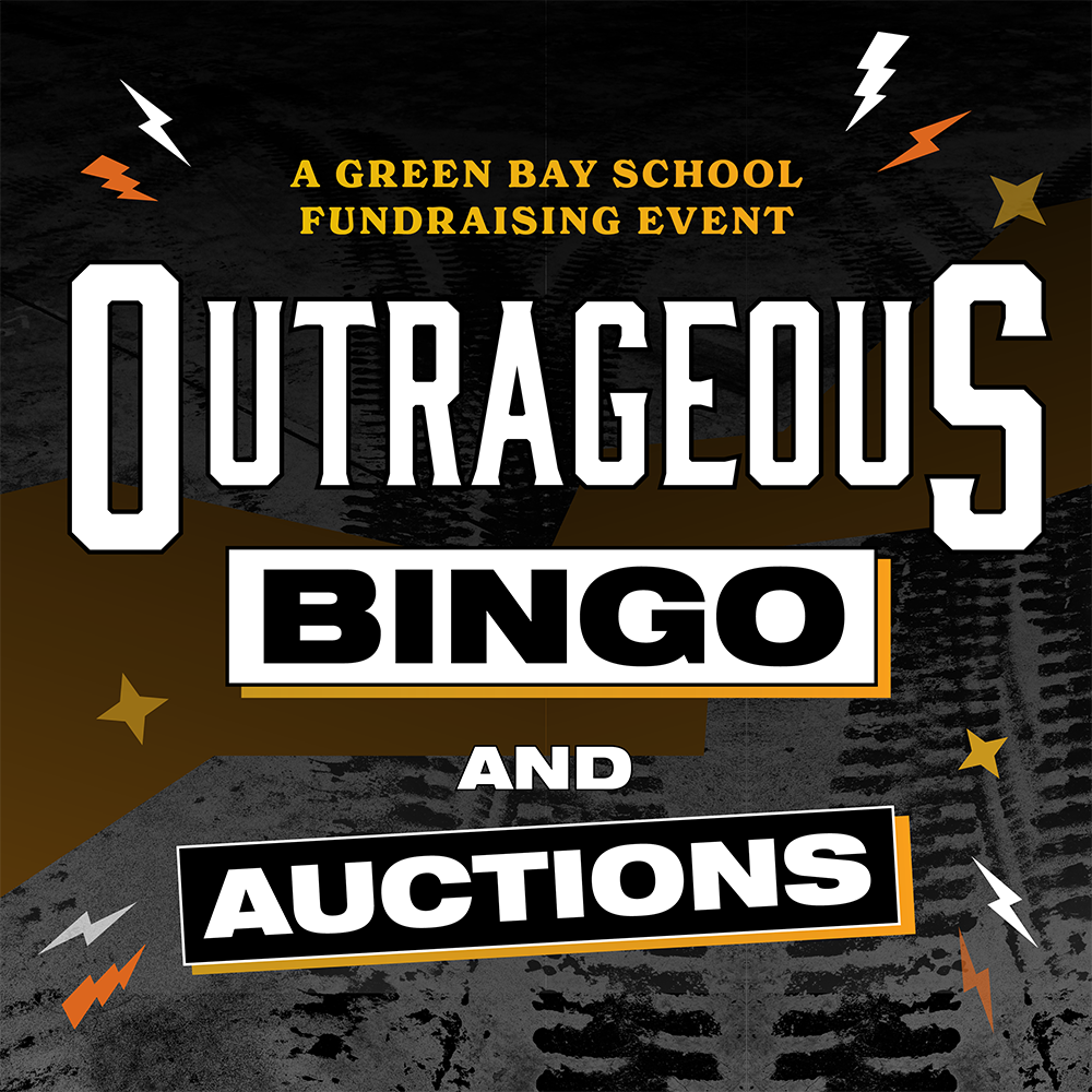 Green Bay School Outrageous Bingo Logo