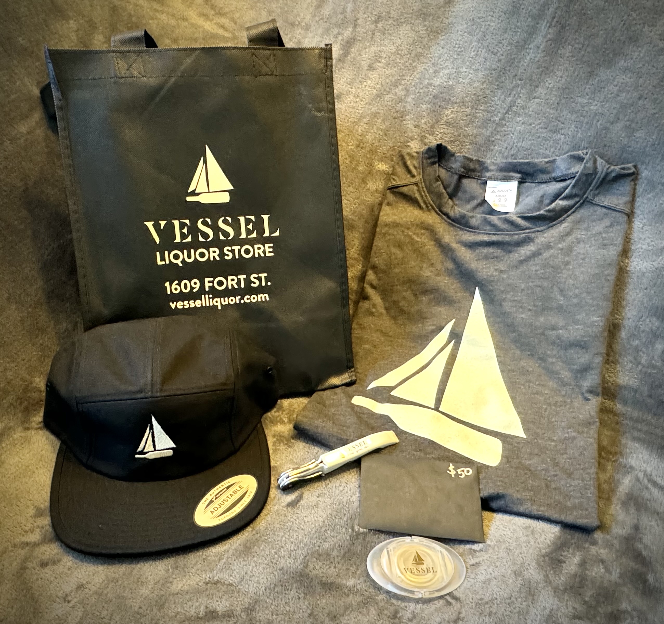 Vessel Liquor Swag Bag