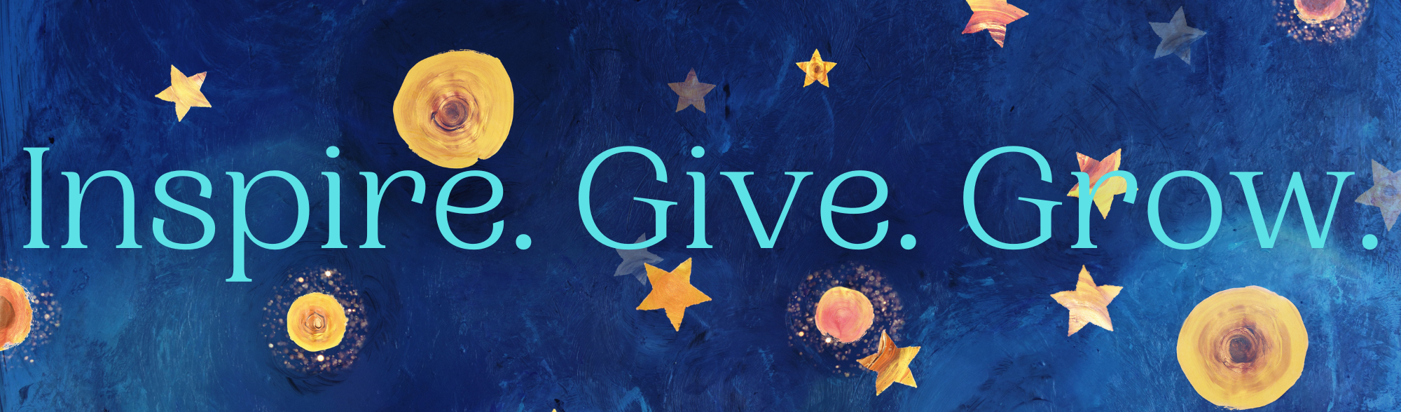 Inspire.Give.Grow 2025 Spring Auction Banner