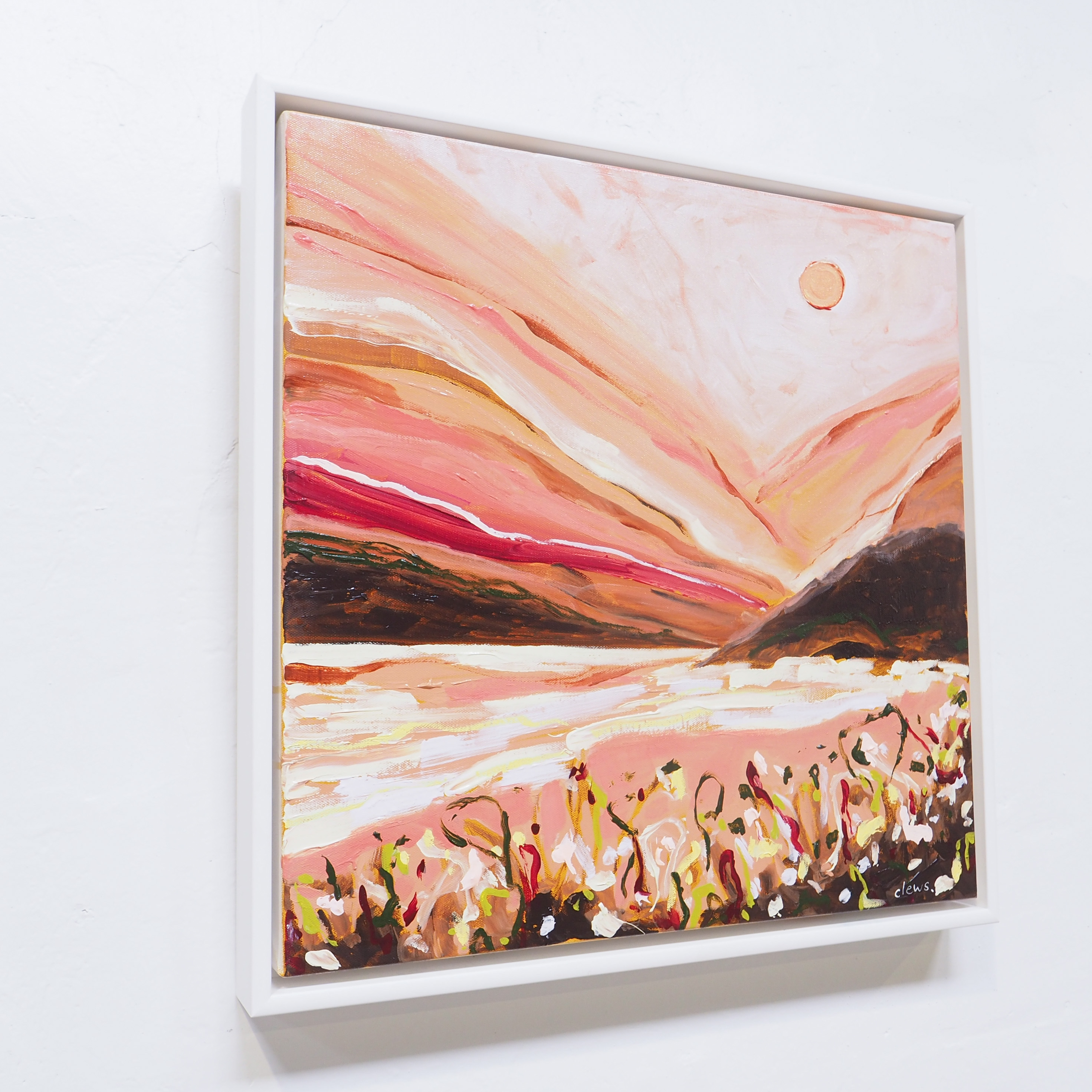 "Sunguided" Original Artwork by NZ Artist, Brenda Clews