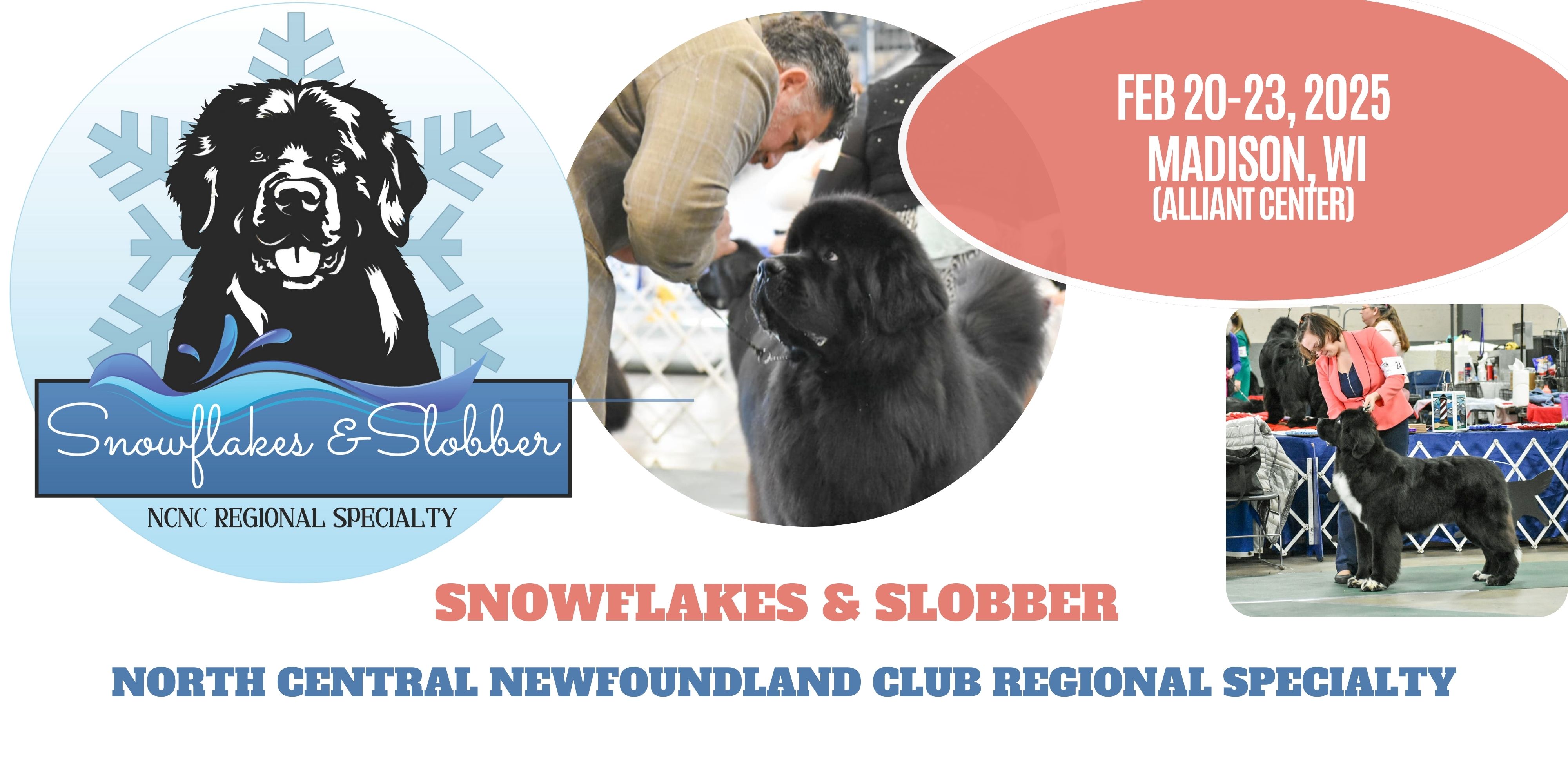NCNC Snowflakes & Slobber Regional Specialty 2025 Raffle Banner