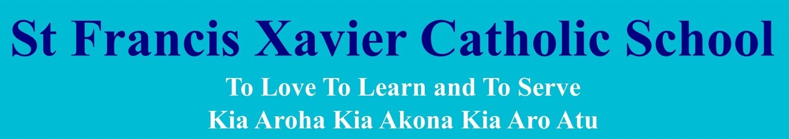 St Francis Xavier Catholic School Auction Banner