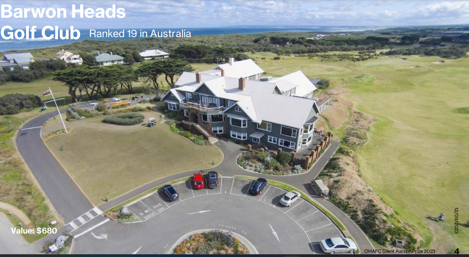 Week Long Golf Package: Barwon Heads