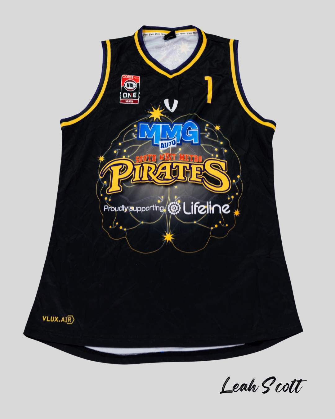 Lifeline & SWM Pirates Mental Health Jersey- one off production #1 ...