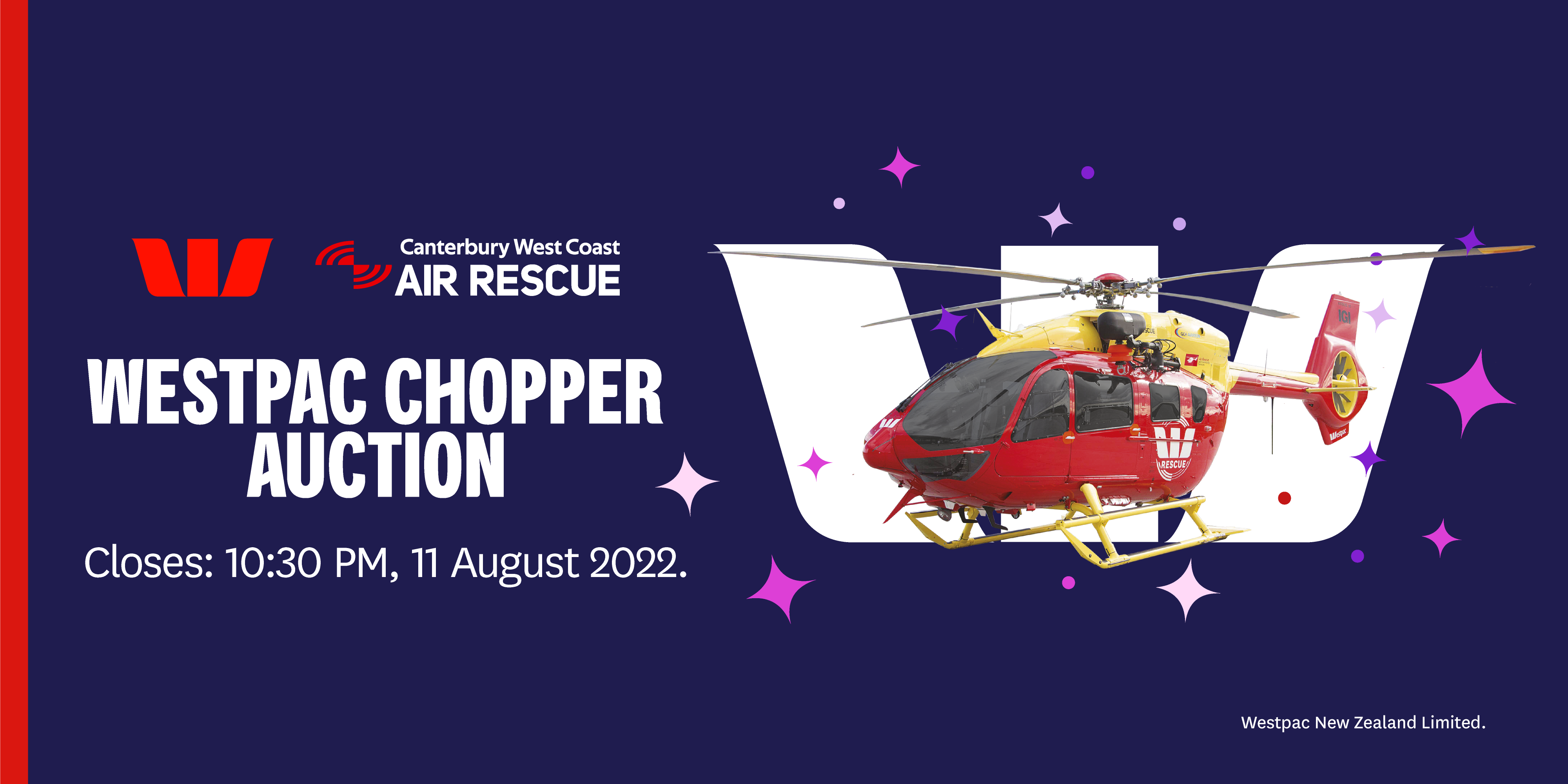 2022 Westpac Chopper Gala Banner