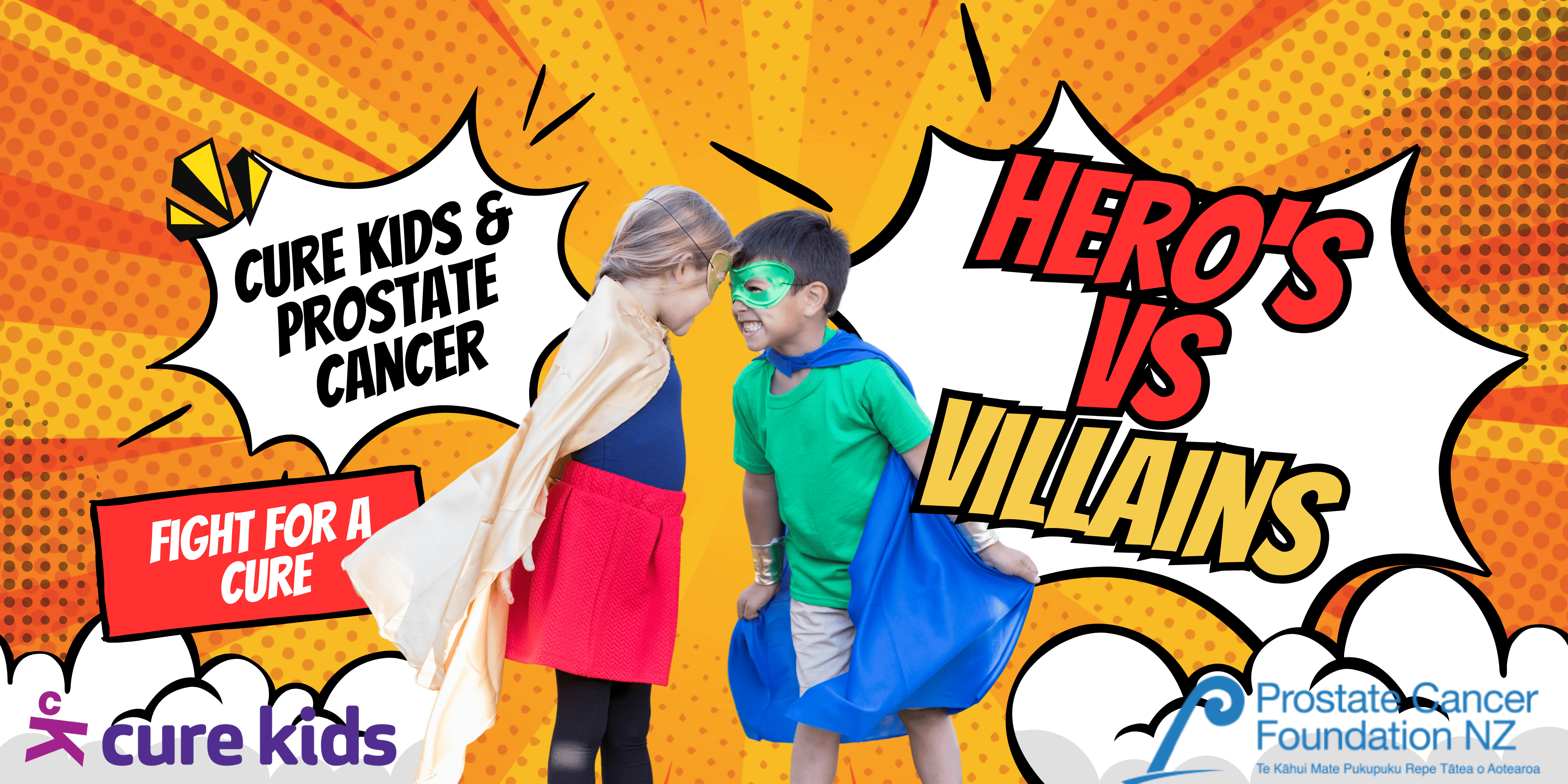 Novotel Rotorua Charity Gala for Cure Kids Banner