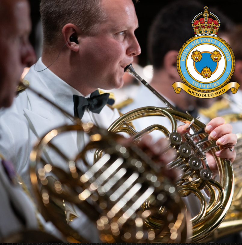 RAF Shawbury Proms Night Banner
