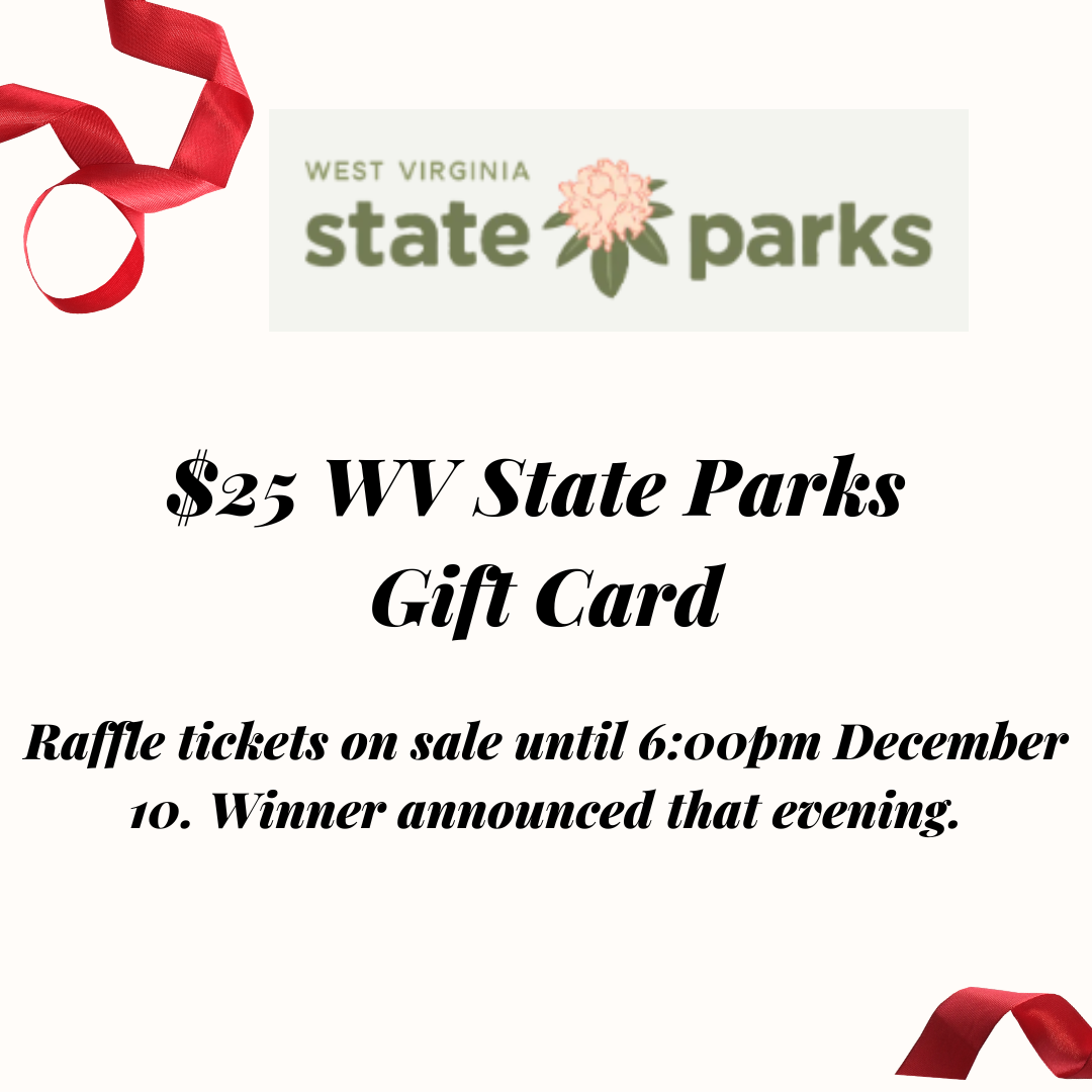 $25 WV State Parks Gift Card