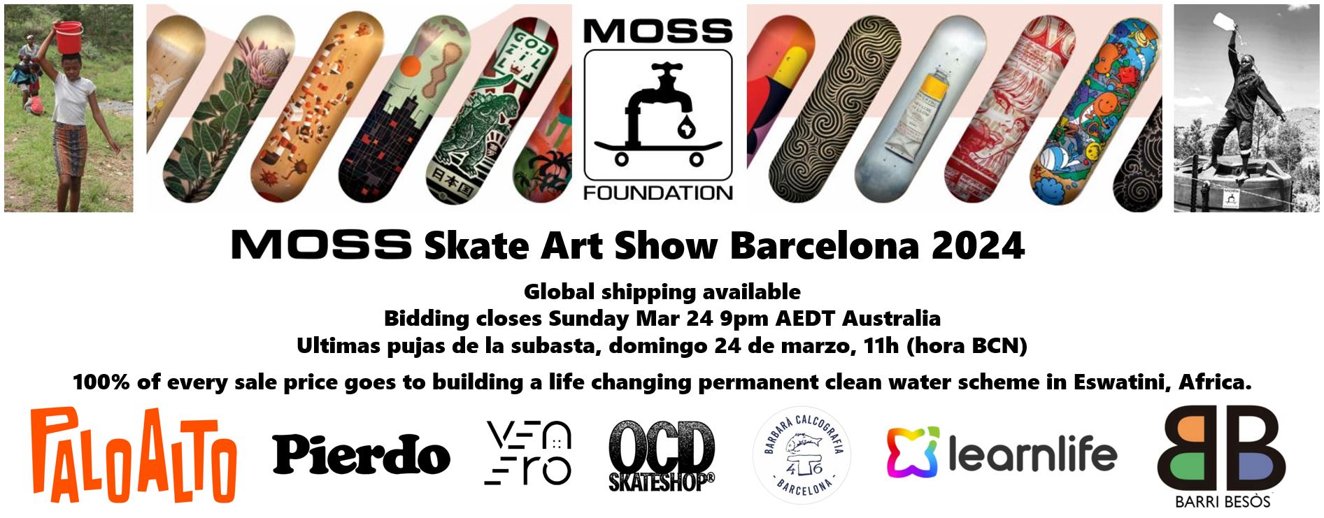 MOSS Foundation Barcelona 2024 Banner