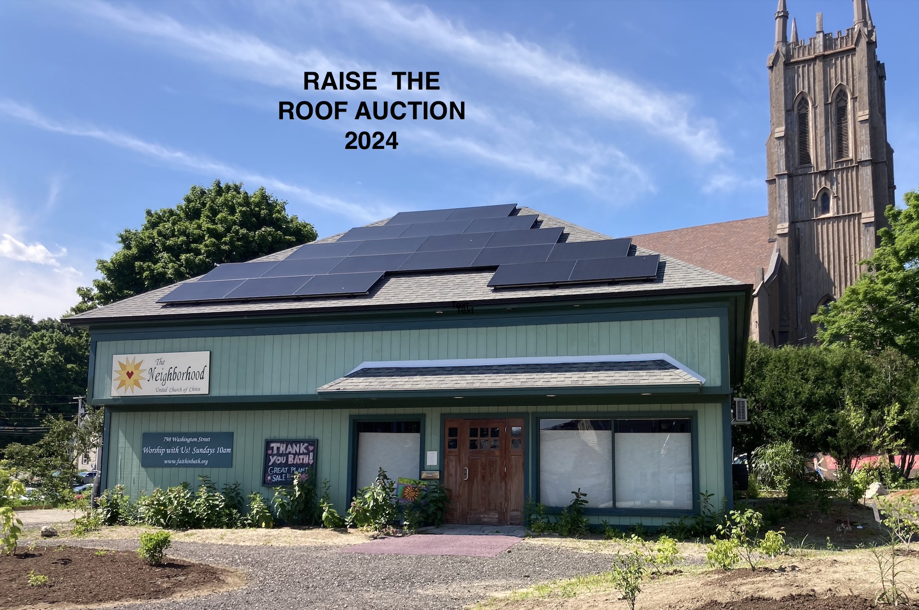 Raise the Roof 2024 Banner