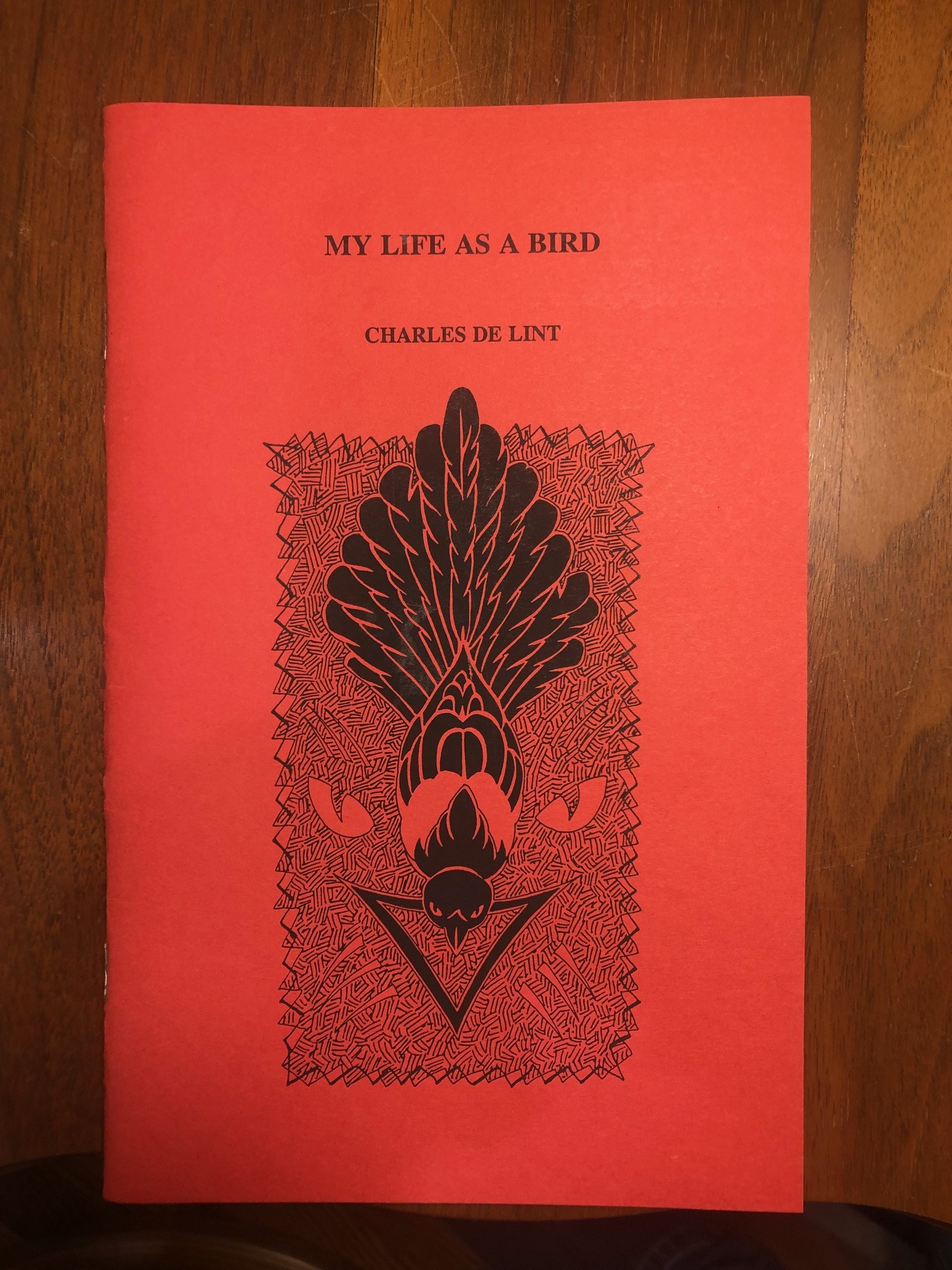 Rare Signed 1996 Charles de Lint Christmas Chapbook, "My Life As A Bird ...
