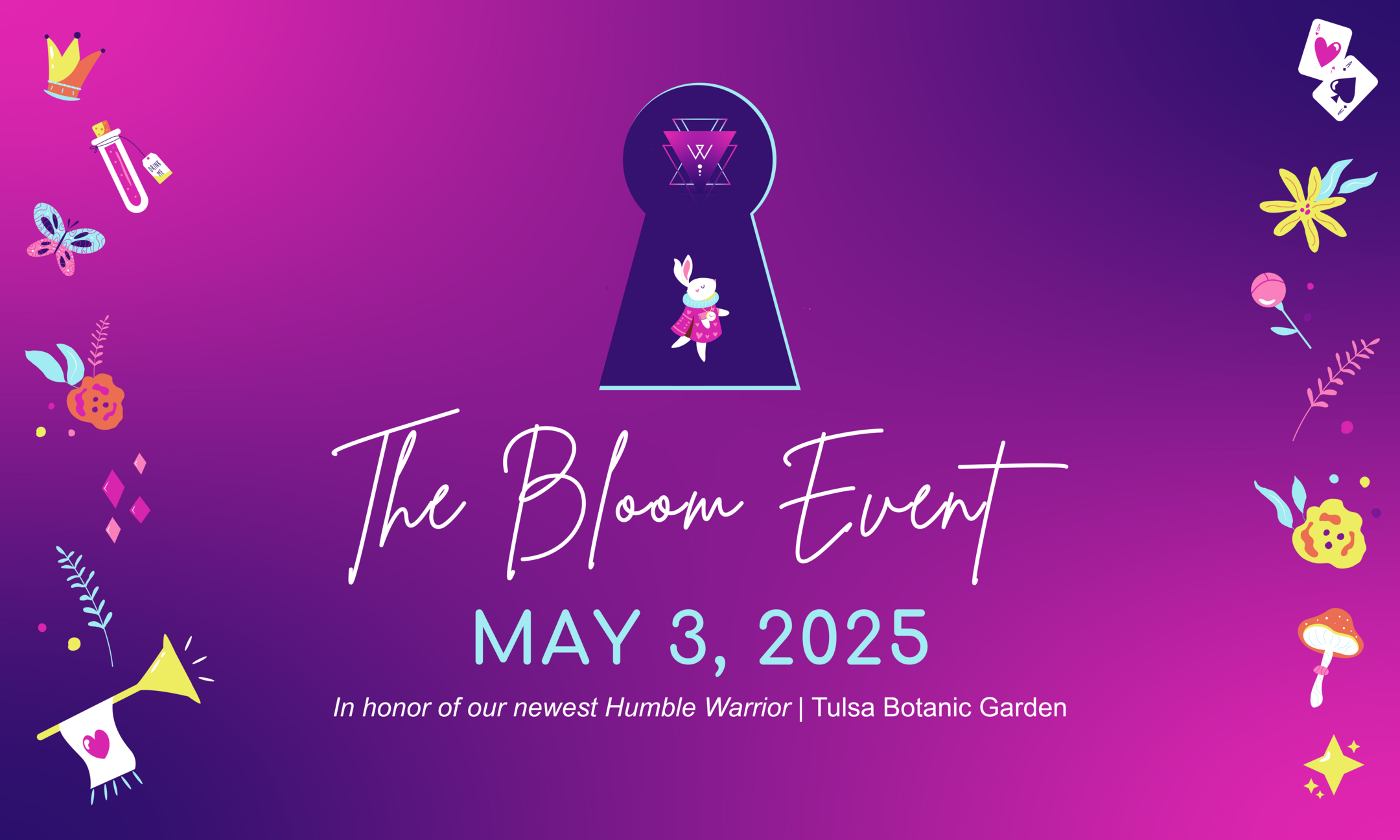 Bloom Event Raffle 2025 Banner