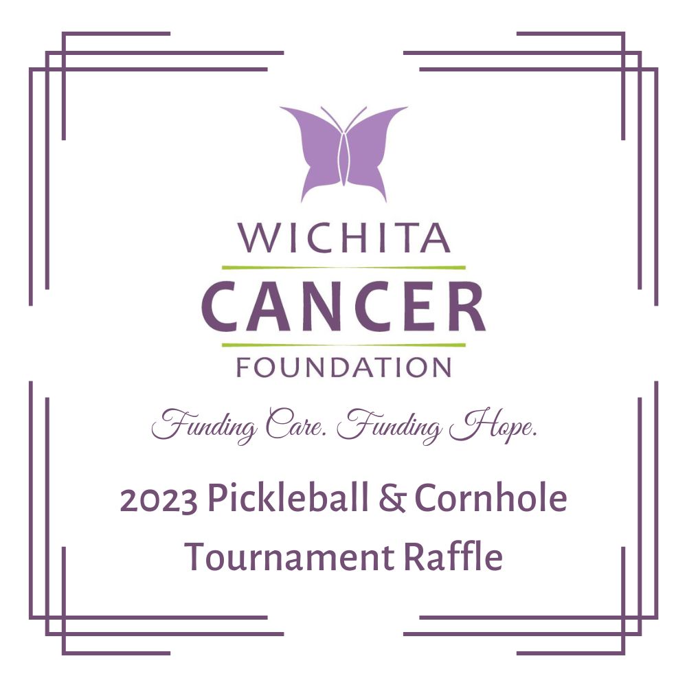 Wichita Cancer Foundation's 2023 Tournament Raffle Logo