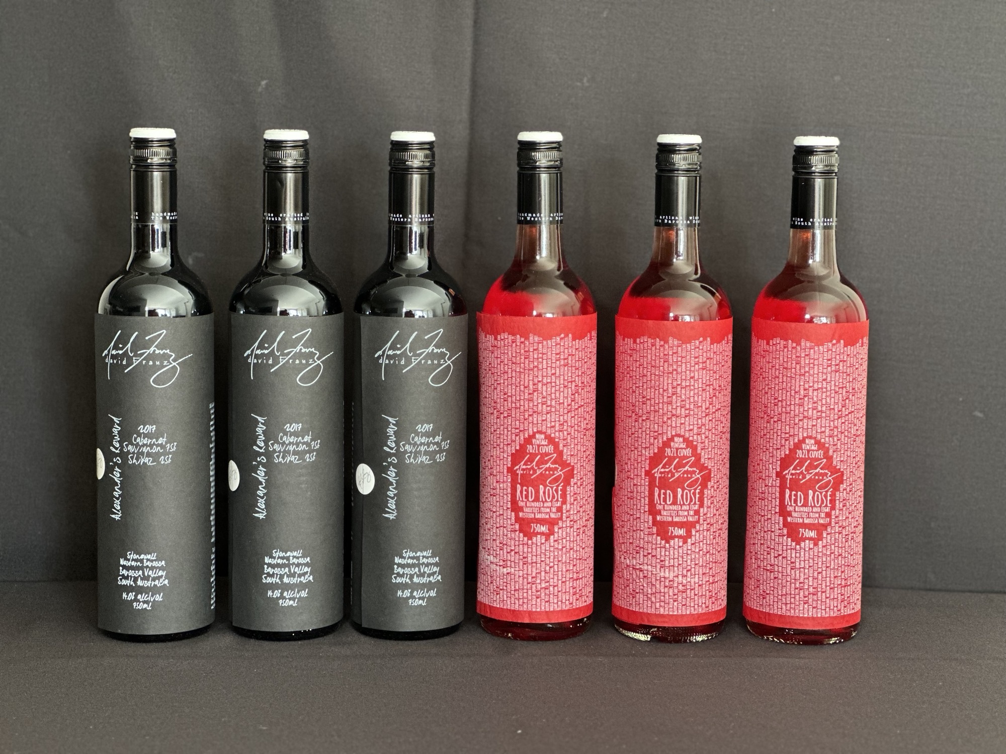 6 Bottles of David Franz Wines